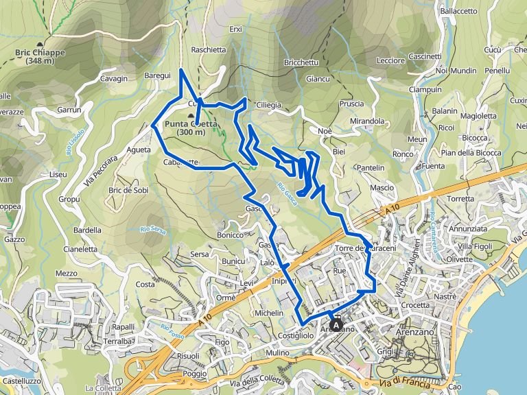 Sentiero degli Inglesi: da Arenzano a Punta Goetta – giro ad anello ...